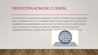 Principales proyecciones | PPTX