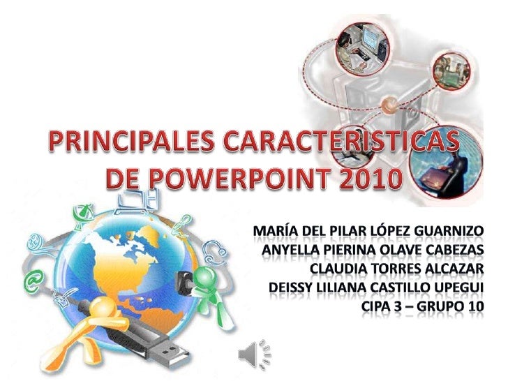 Principales Caracteristicas