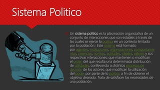 Principales componentes de la politica | PPTX