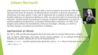Principales contribuyentes en el desarrollo del cálculo | PPTX