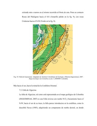 Principales fallas de colombia | PDF