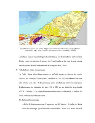 Principales fallas de colombia | PDF