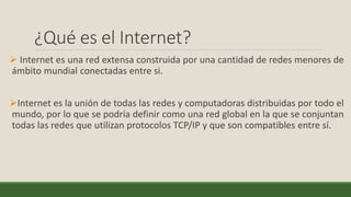 Principales funciones del internet | PPTX