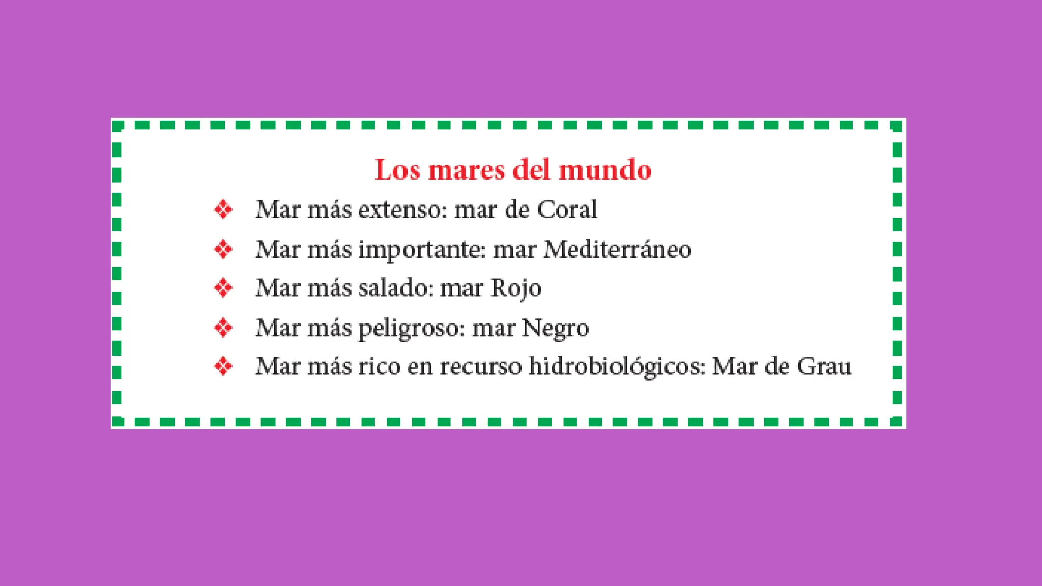 PRINCIPALES OCÉANOS Y MARES. | PPTX