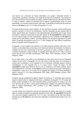 Principales plagas del cultivo de melon y sus enemigos naturales | PDF