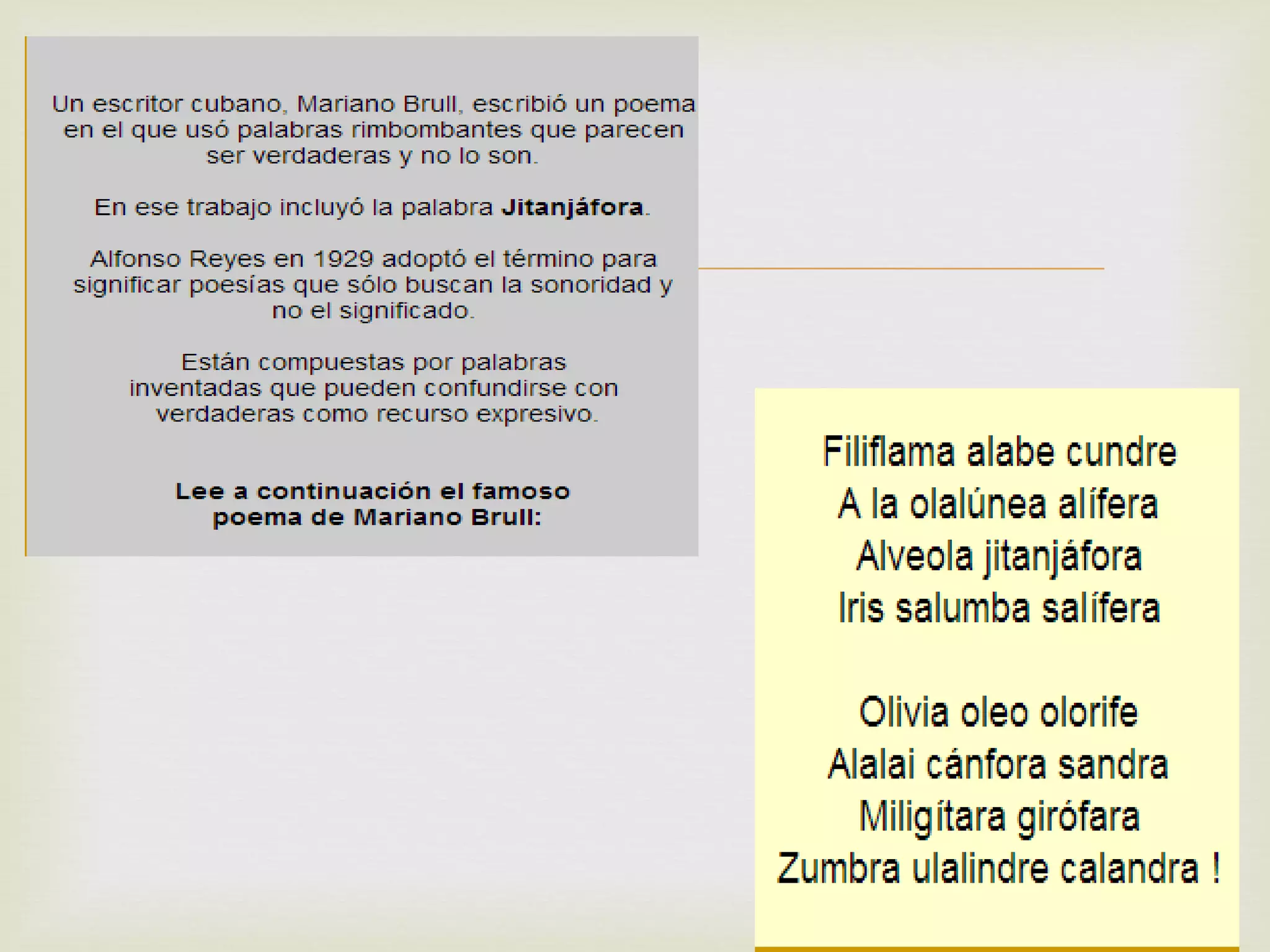 Principales tipos de poemas líricos según su tema | PPT