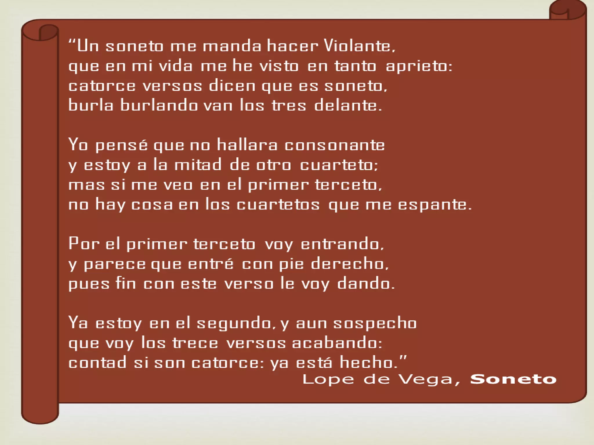 Principales tipos de poemas líricos según su tema | PPT