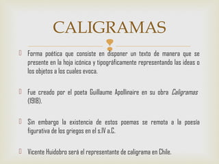 Principales tipos de poemas líricos según su tema [autoguardado] | PPT