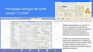 Principales ventajas del SAI | PDF