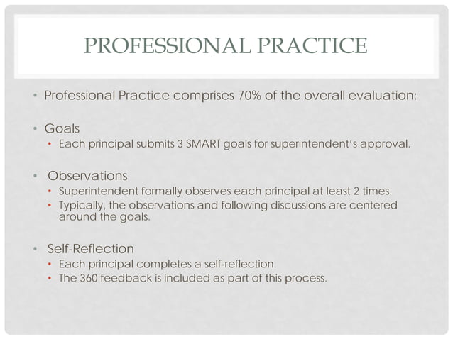 Principal Evaluation Tool | PDF