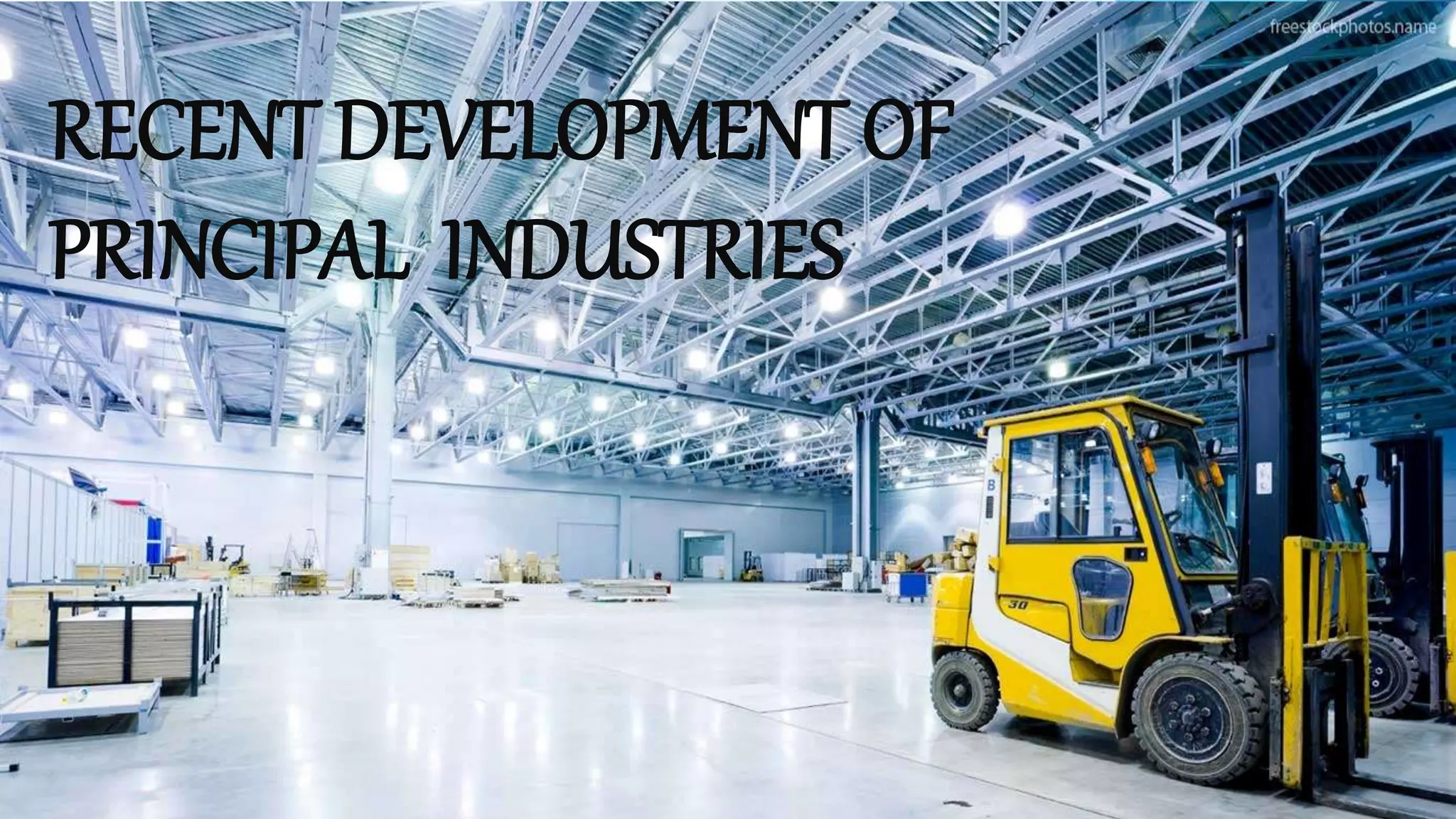 Principal industries | PPT