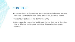 Principal of architecture | PPTX