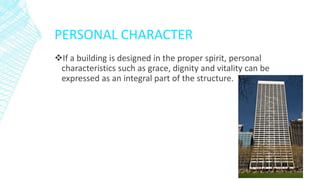 Character In Architecture
