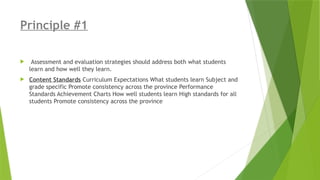 Principles of Assessment: Ensuring Effective Evaluation in Education | PPT