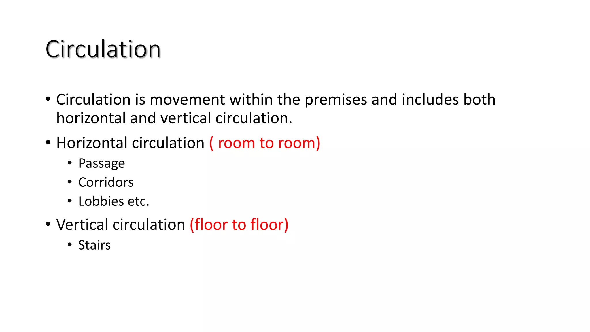 Principal of building planning | PPTX