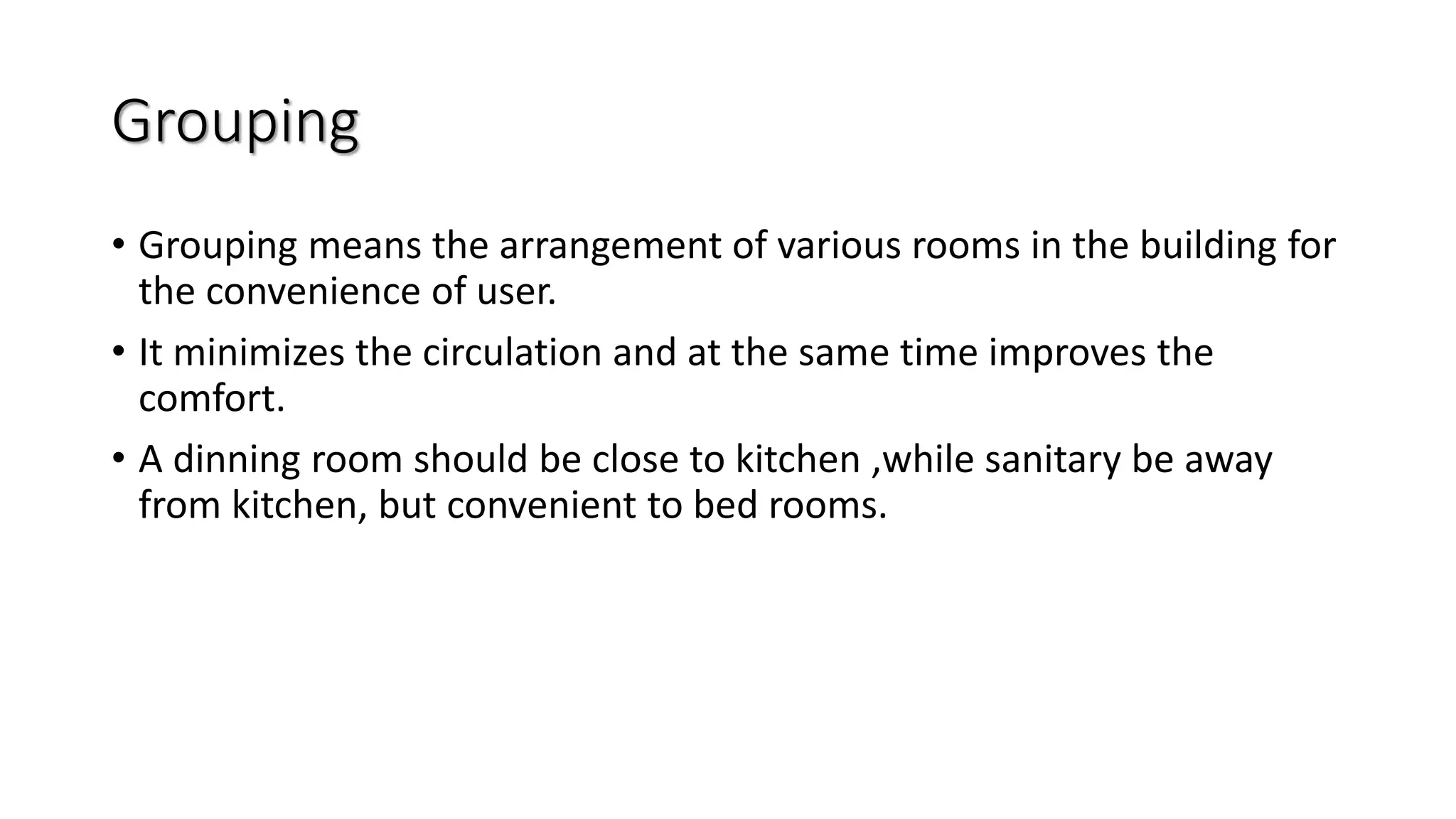 Principal of building planning | PPTX