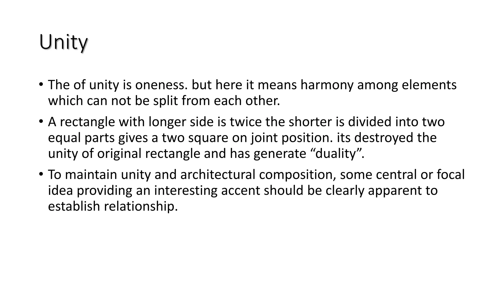 Principal of building planning | PPTX