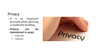 Principal of building planning | PPTX