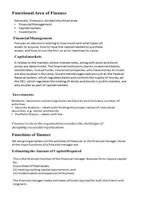 Principal of finance | DOCX