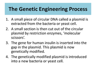 Principal of genetic engineering & its applications | PPTX | Biotech ...