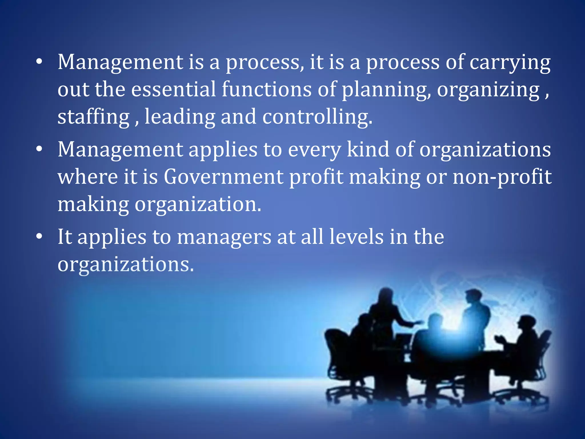 Principal of management | PPTX