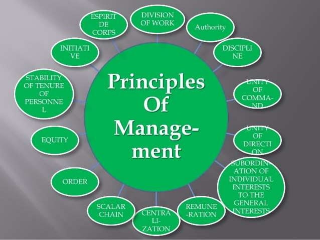 Principal of management | PPT