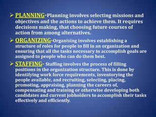 Principal of management | PPTX