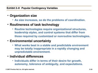 Principal of management 9erobbins ppt02 lecture_2 | PPT