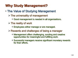 Principal of management erobbins ppt01 | PPT