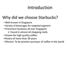 Starbucks - School Project | PPTX