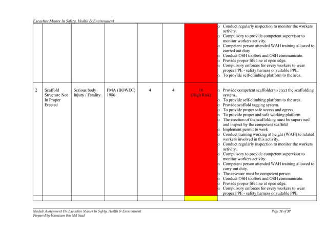 Principal of OSH Assignment | PDF