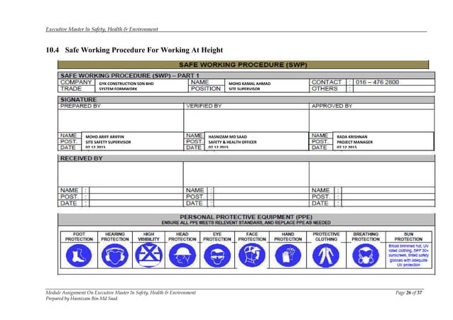 Principal of OSH Assignment | PDF