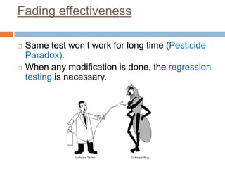 Principles of Software testing | PPSX