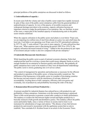 IIIE SECTION A ECONOMICS NOTES Principal problems of the public ...