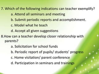 Reveiwer for the National Qualifying Examination for School Heads | PPT