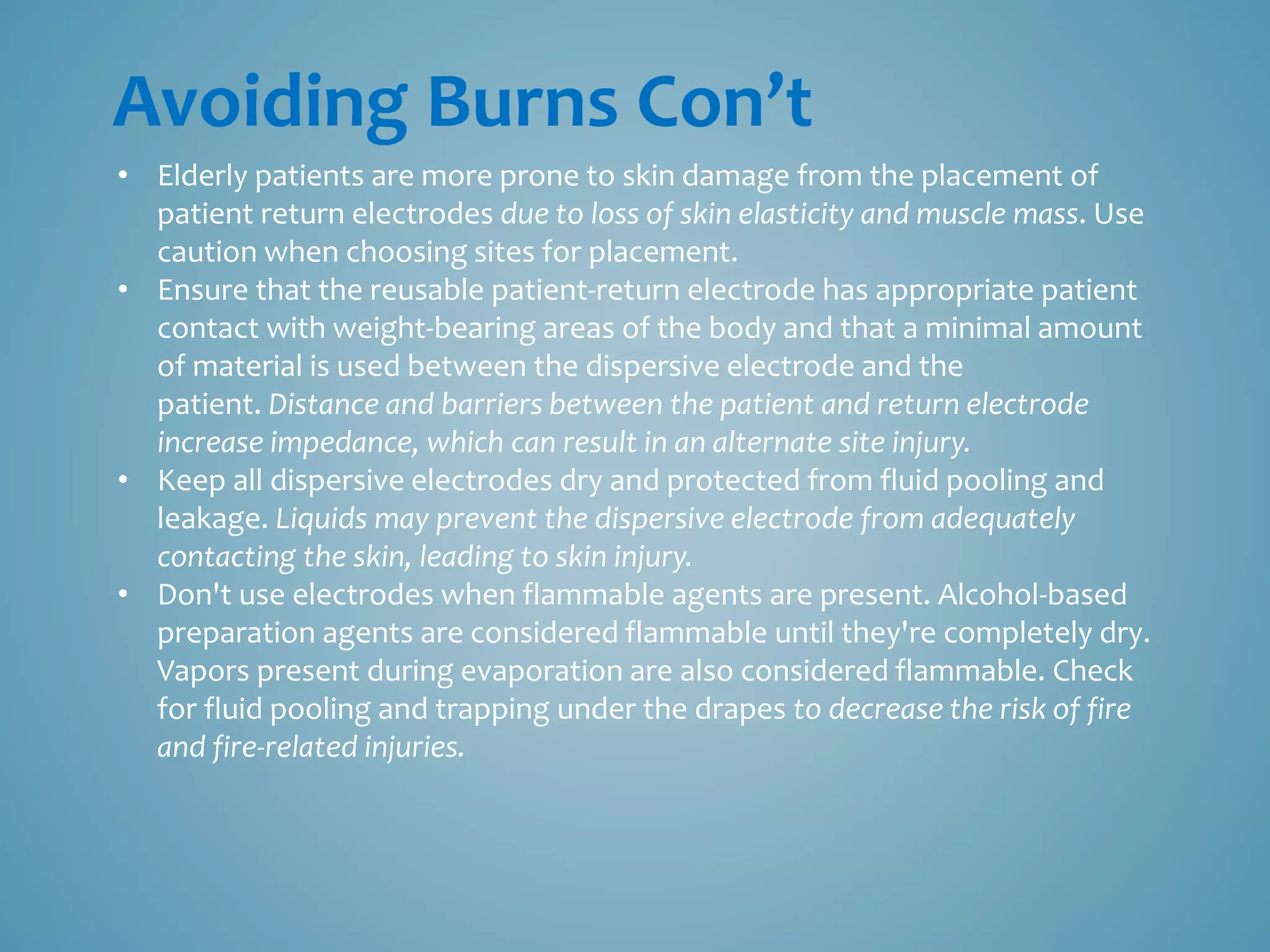 Principles in Electrosurgery | PPTX