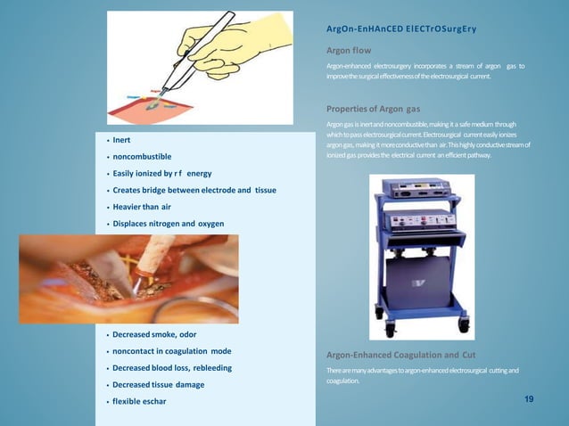 Principles in Electrosurgery | PPTX | First Aid | Injuries