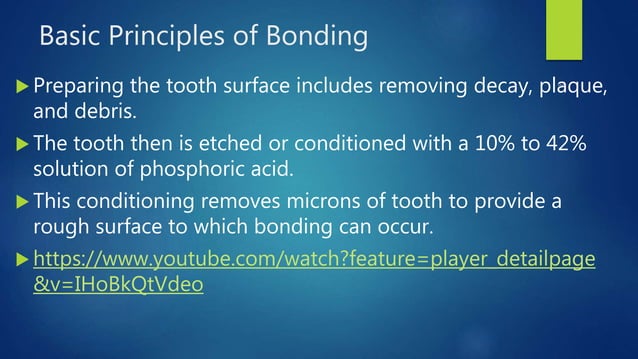Principals of Bonding | PPT