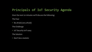 Principals of IoT security | PPT