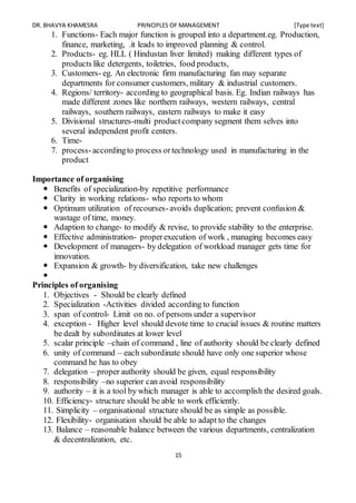 Principals of management notes bschm | DOCX