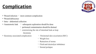 Principals of management of Gastro-Intestinal tract perforation.pptx