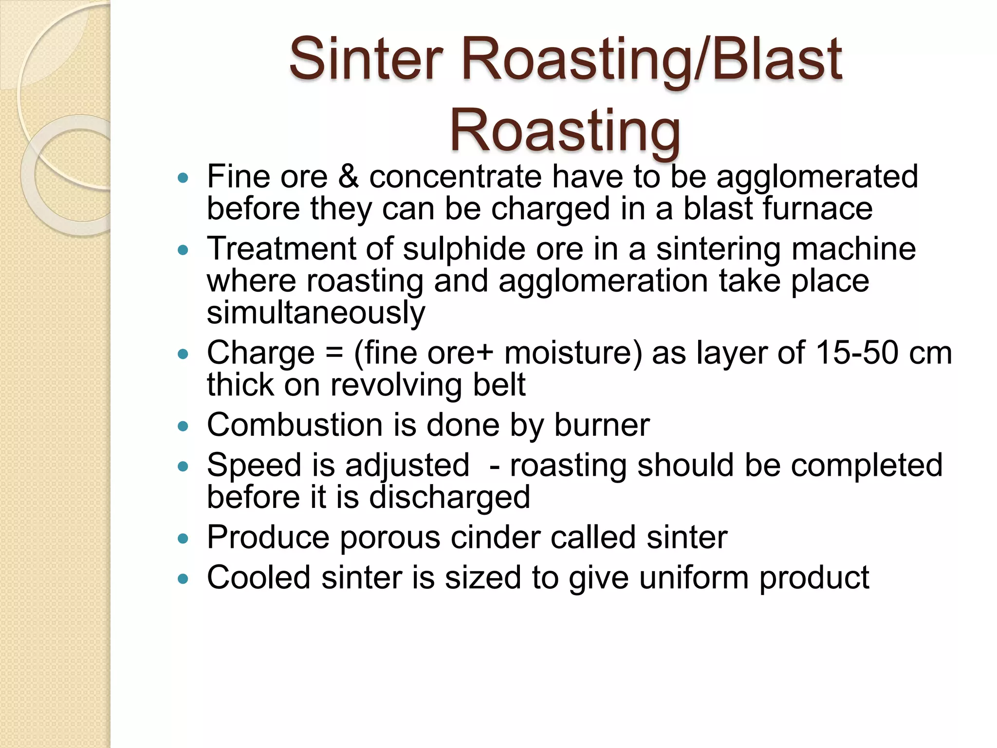 Principals of roasting and its types | PPTX