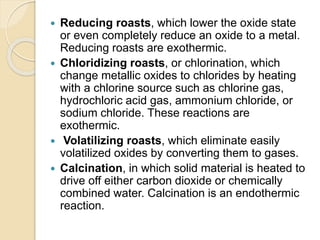 Principals of roasting and its types | PPTX