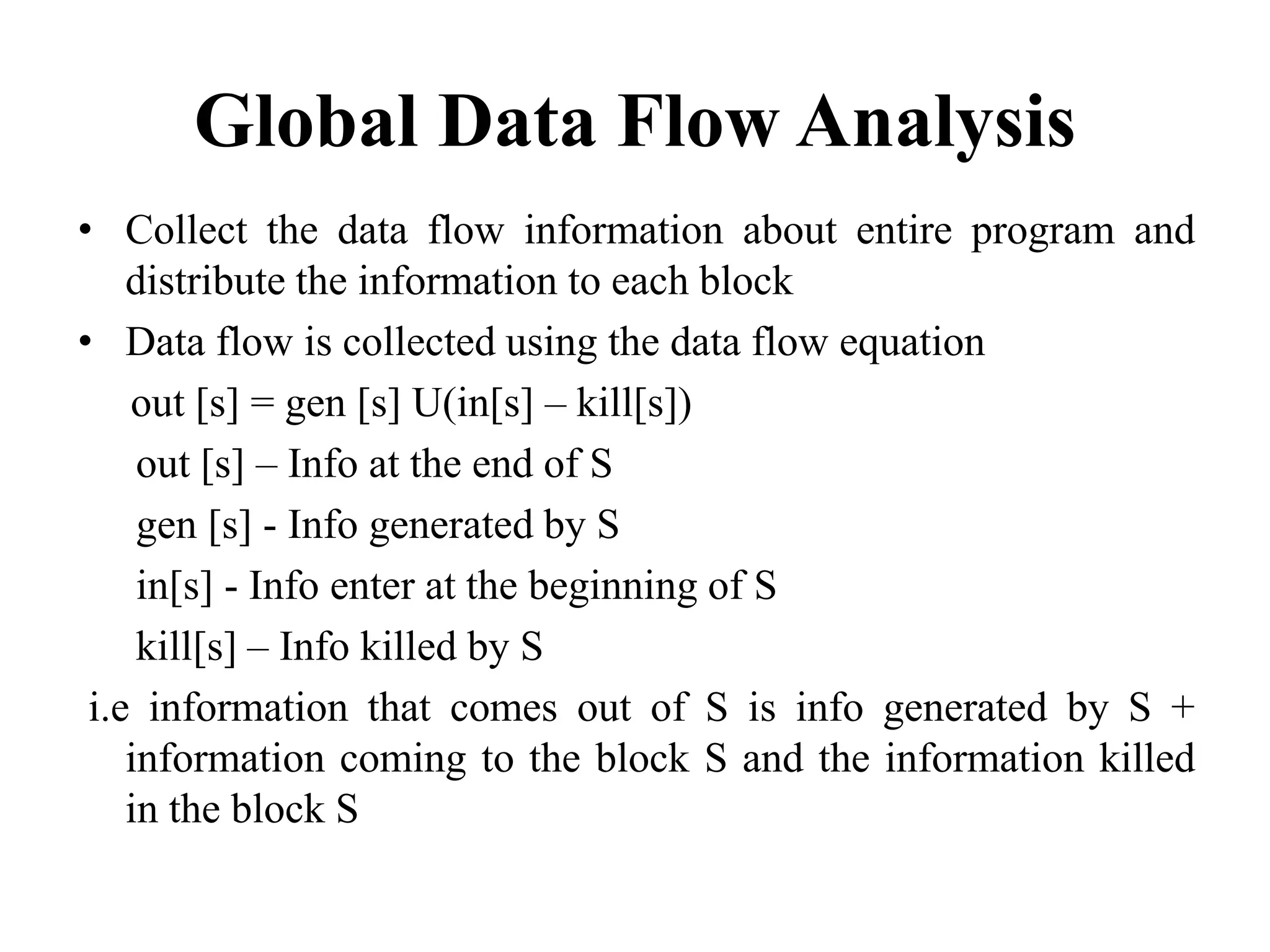 Principal Sources of Optimization in compiler design | PPTX