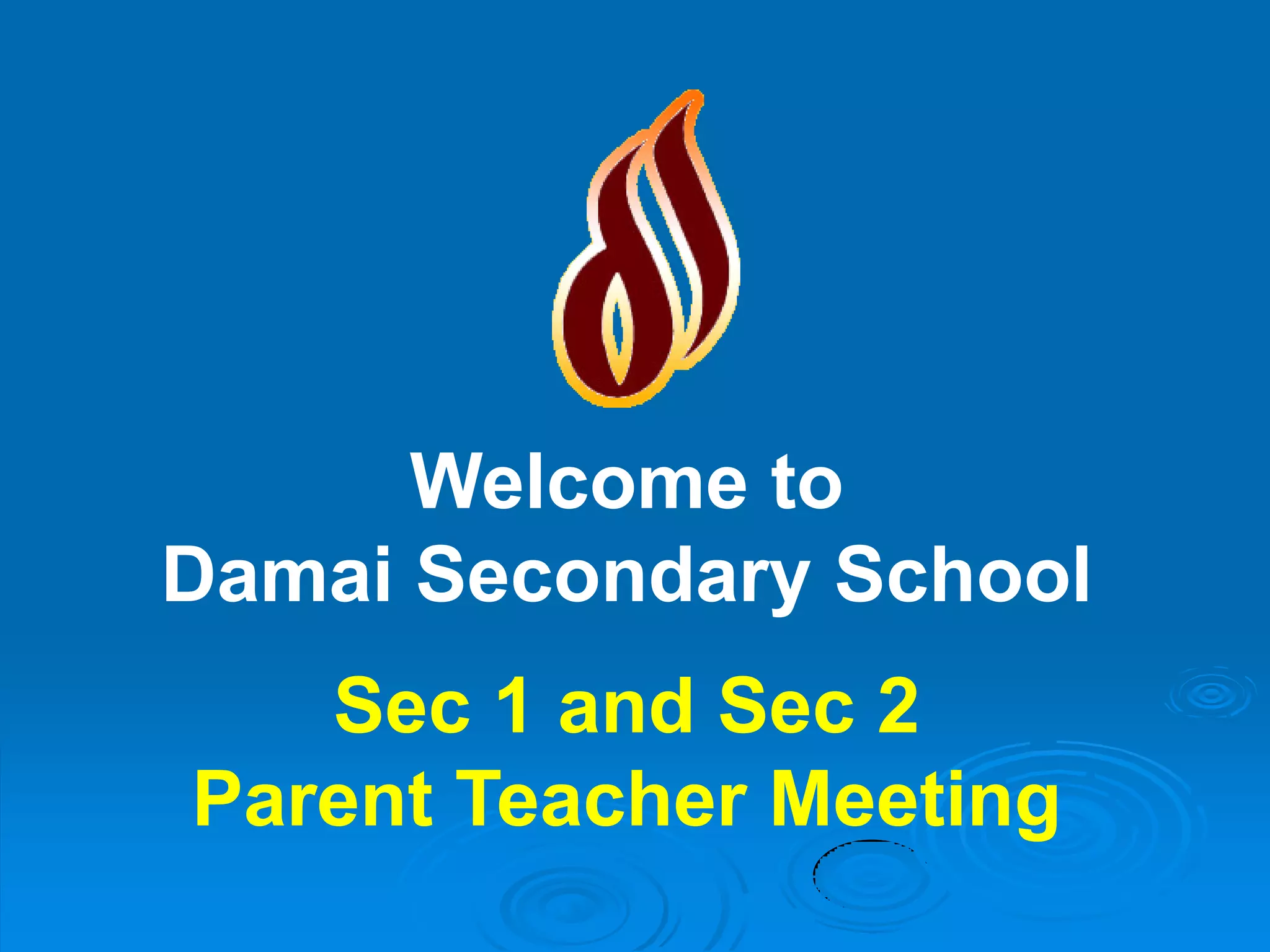 Principal Talk 2009 Sec 1 And 2 | PDF