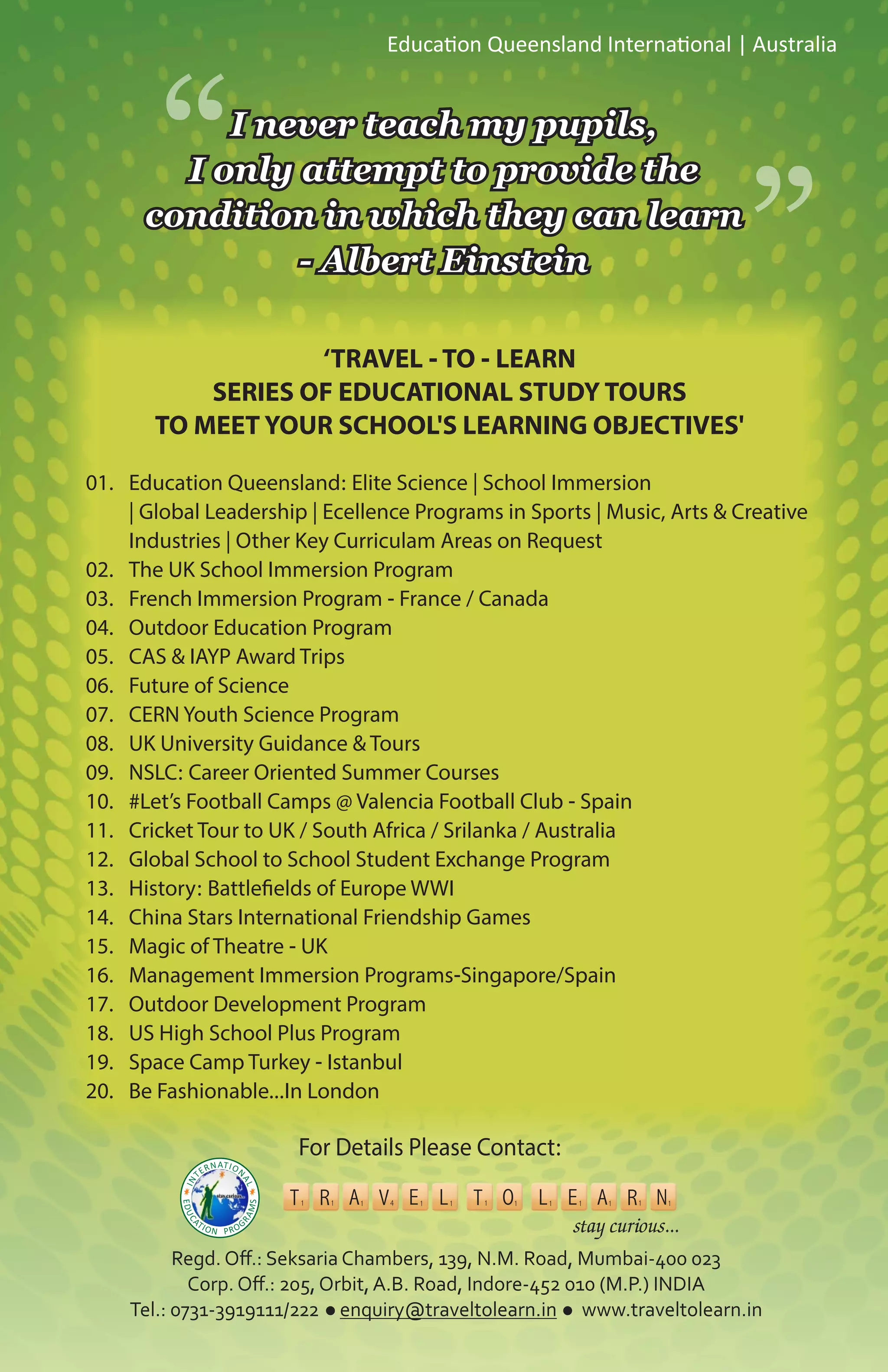 Professional Development & Leadership Program for School Principals in ...