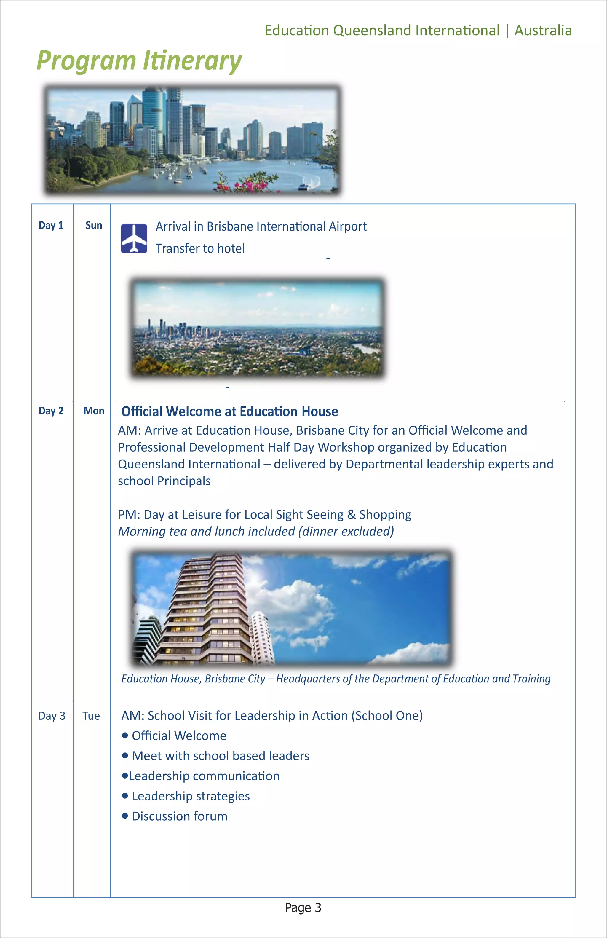 Professional Development & Leadership Program for School Principals in ...