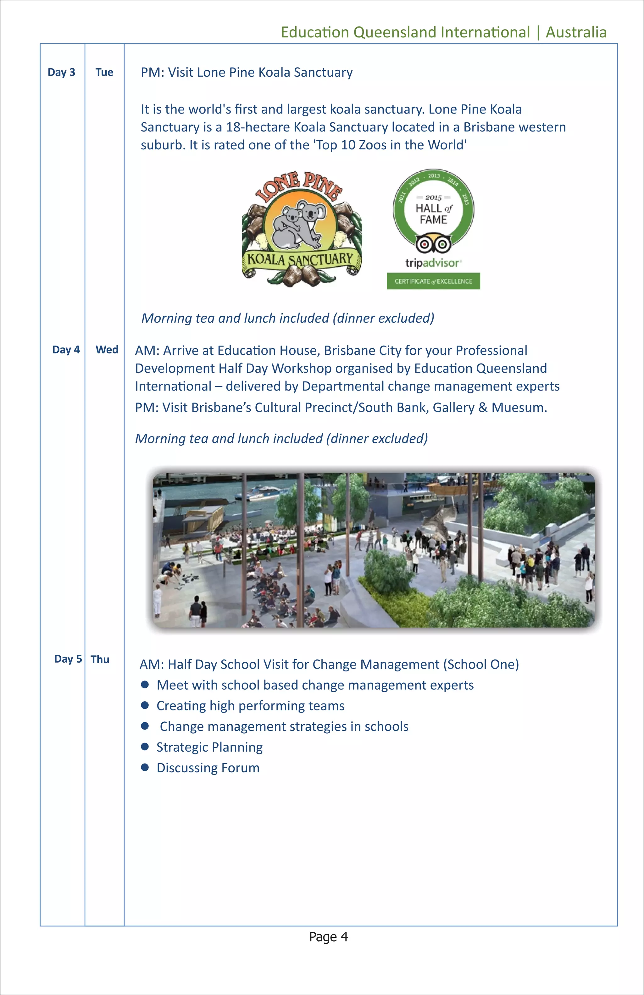 Professional Development & Leadership Program for School Principals in ...