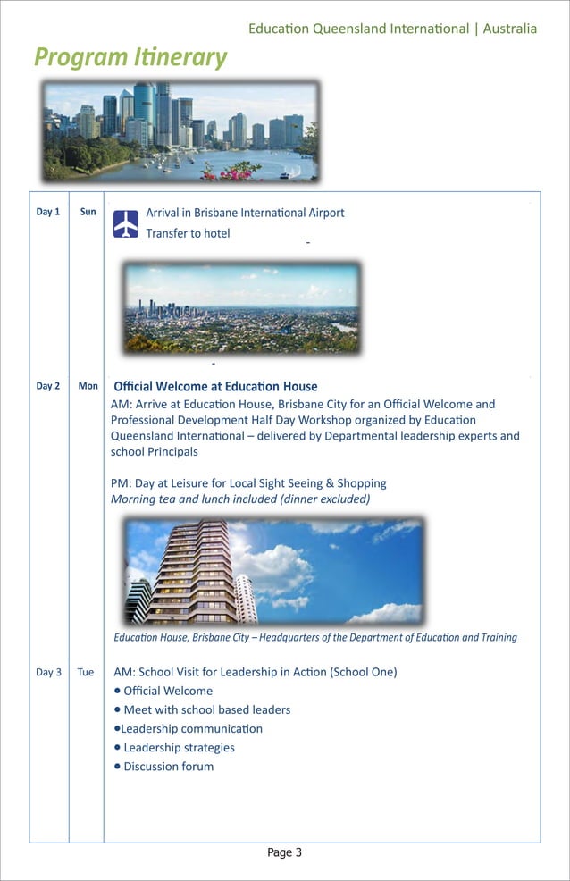 Professional Development & Leadership Program for School Principals in ...