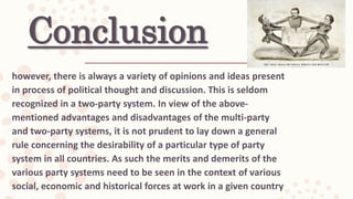 Principal types of party systems | PPTX